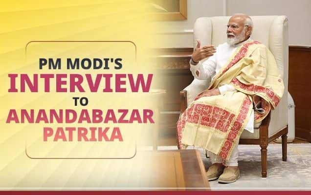PM Modi’s Interview to Anandabazar Patrika