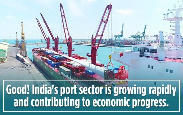 India's port sector is growing rapidly and contributing to economic ...