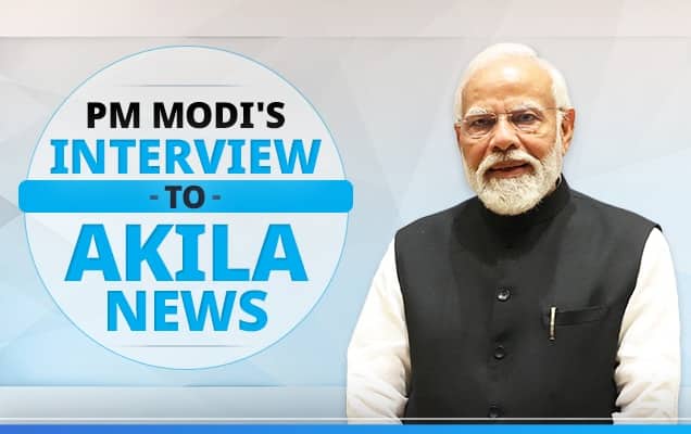 PM Modi's Interview to Akila News