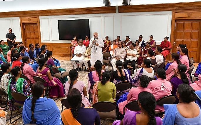 ASHA representatives from across the country call on PM