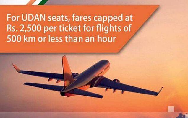 PM Modi's UDAN project takes off; one-hour flights capped at Rs 2,500