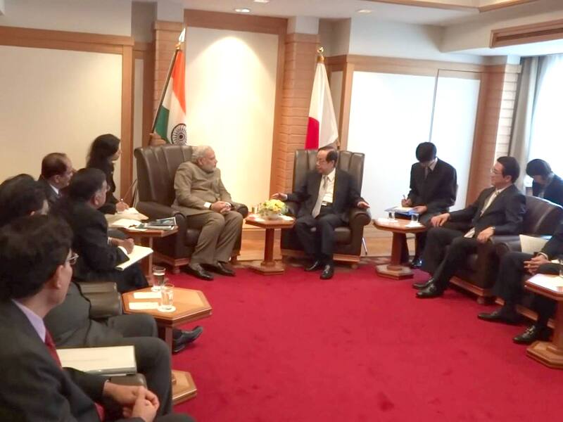 On Day 2 of Japan visit, CM meet Deputy PM & top Japanese business ...