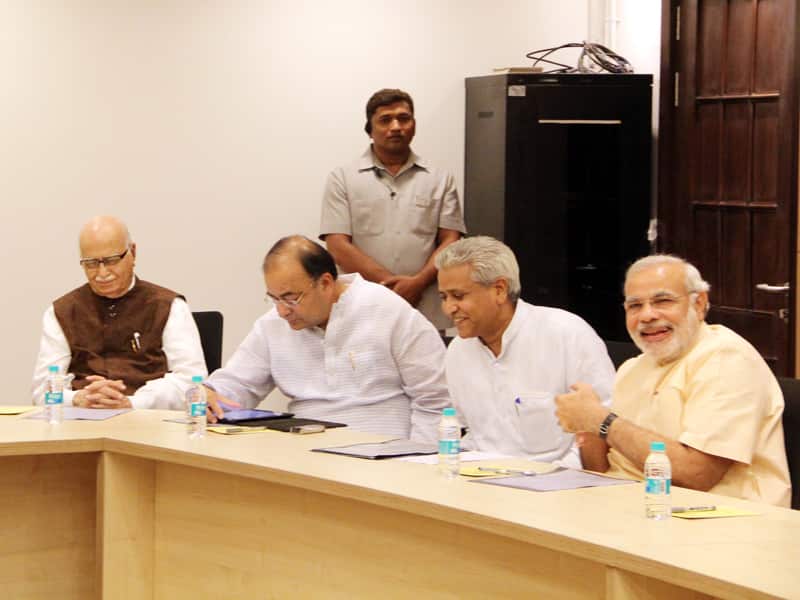 Shri Narendra Modi attends BJP Parliamentary Board Meeting at Delhi