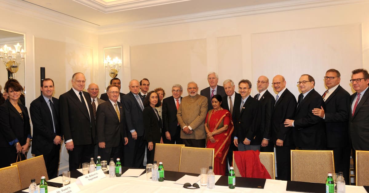 PM meets Jewish Community Leaders, in New York