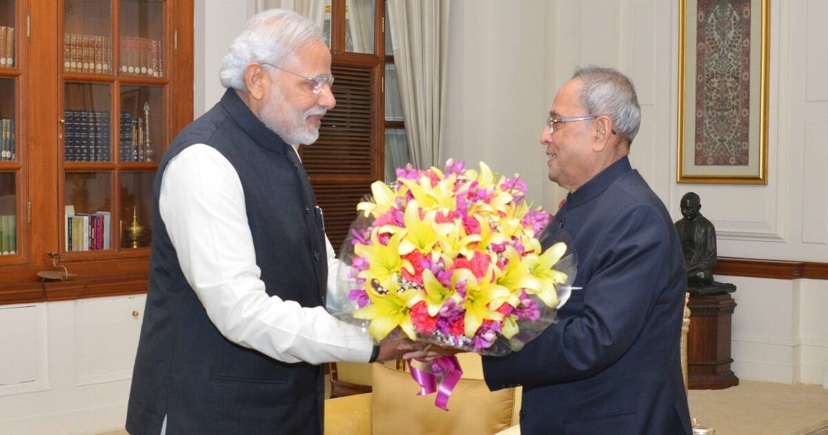 PM greets the President, Shri Pranab Mukherjee on his birthday PM greets the President, Shri Pranab Mukherjee on his birthday