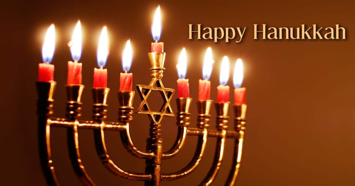 PM tweets in Hebrew to greet people on the occasion of Hanukkah